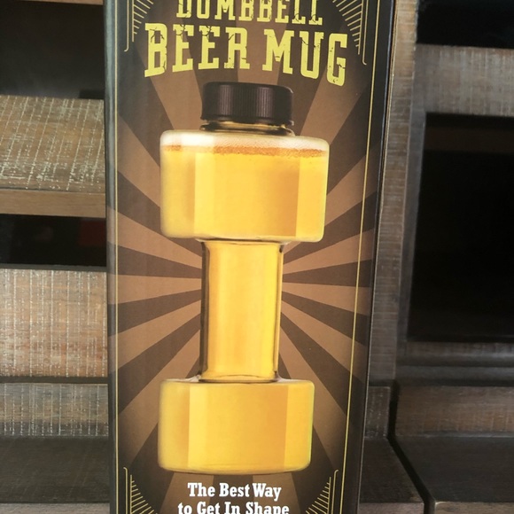 Smart Planet | Other | Dumbbell Beer Mug Bottle Gag Gift | Poshmark